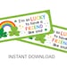 St Patricks Day Bag Toppers Printable / St Patricks Day Treat Bag ...
