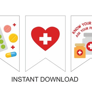 Pharmacy Week Banner Printable / Happy Pharmacy Week Decor / Pharmacy ...