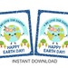 Earth Day Tags Printable / Earth Day Tag / Earth Day School Tags ...