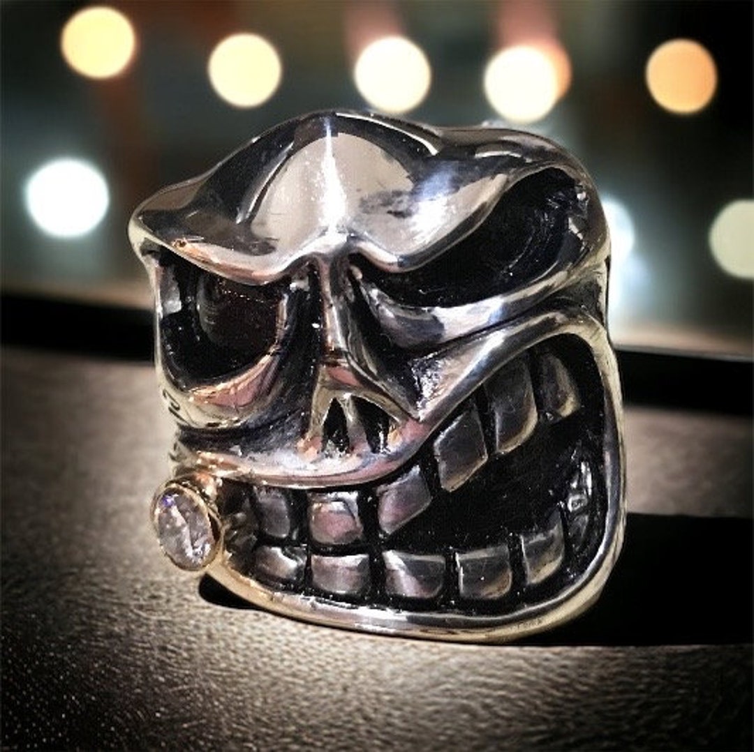 MISTER .45 "the Stoner" - 14K Gold Bezel W/ Charles & Colvard 5mm ...