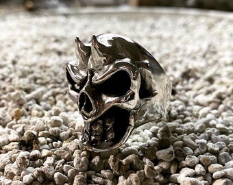 Mister .45 Mafioso Sterling Silver Ring Skull Ring Biker - Etsy