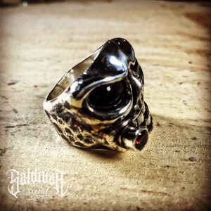 Mister .45 Mafioso Sterling Silver Ring Skull Ring Biker | Etsy