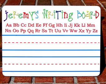 Personalized Cursive Writing Board Dry Erase FREE Shipping | Etsy