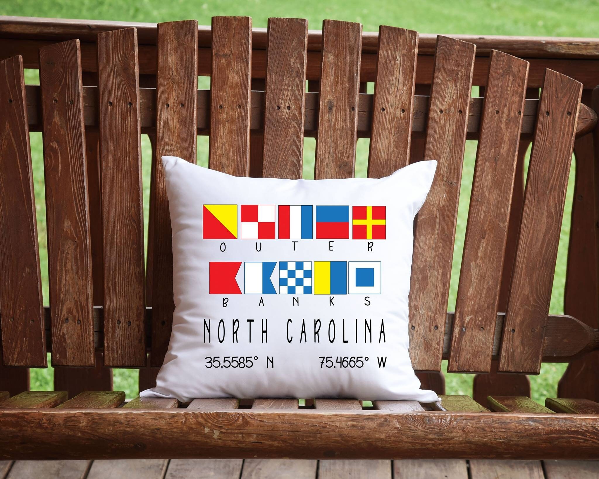 OBX Outer Banks NC Pillow Cover - Etsy