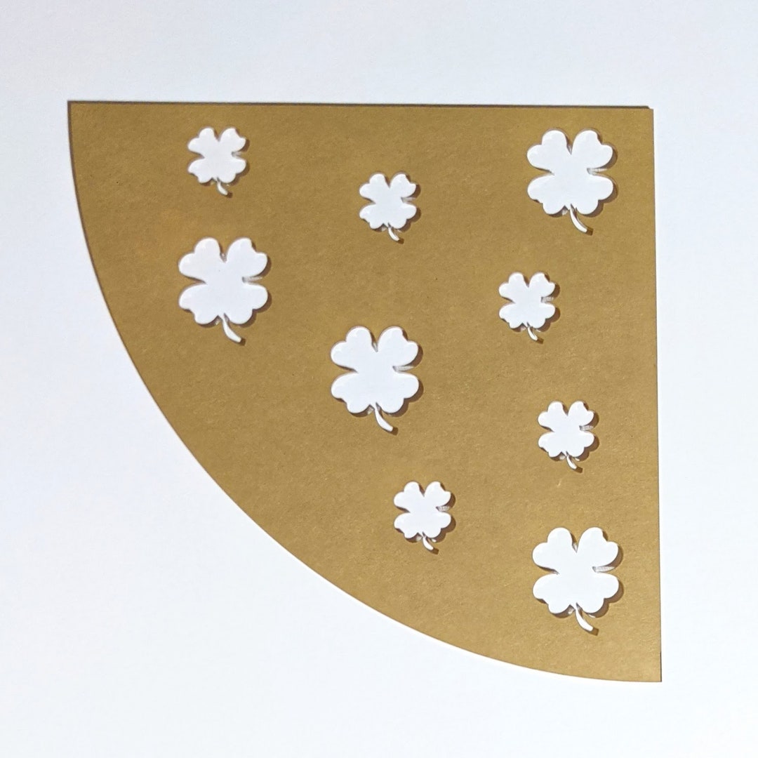 C - Acrylic Stencil Template for Bleaching Shirt Sleeve or Bottom ...