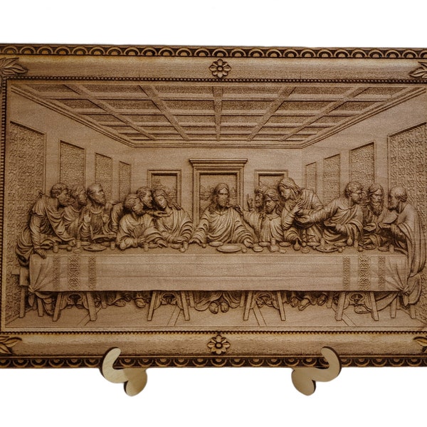 Last Supper Laser Cut - Etsy