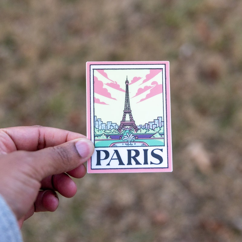 Eiffel Tower Sticker - Etsy