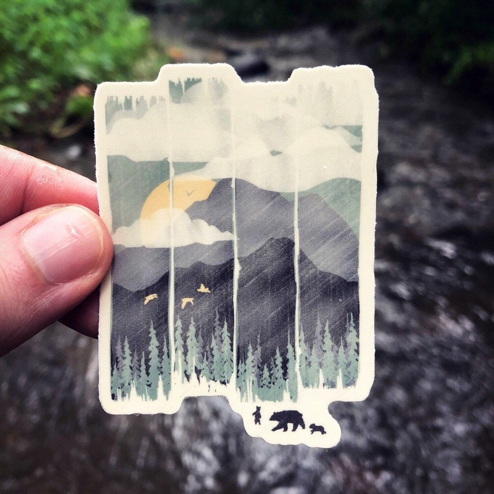 Mountain Weather Sticker Collection - Etsy