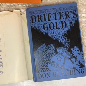 Don Blanding, Drifter's Gold 1939 W Dust Jacket, Memory Moon 1938 ...