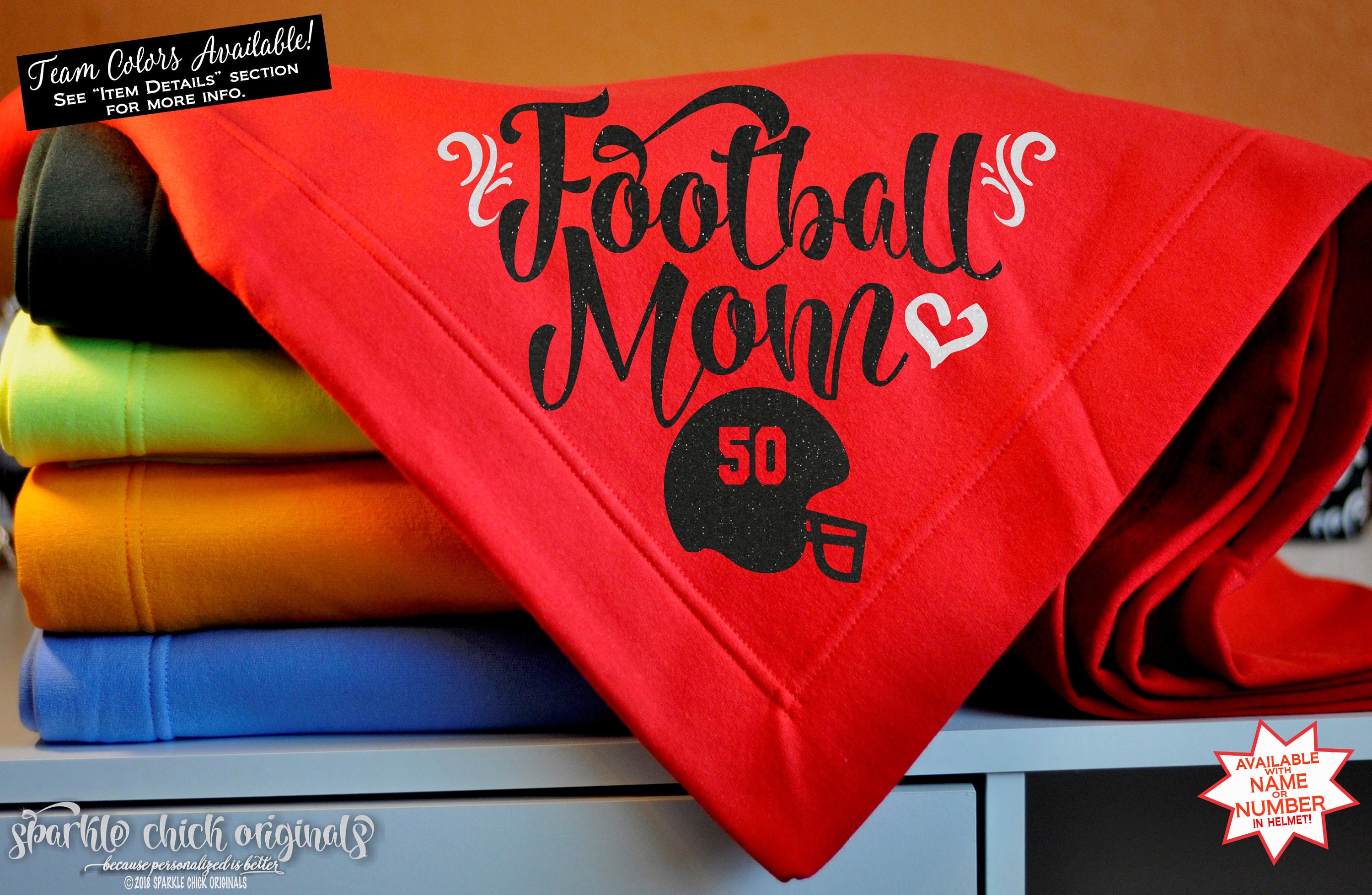 Football Mom Blanket Football Mom Gift Custom Football - Etsy