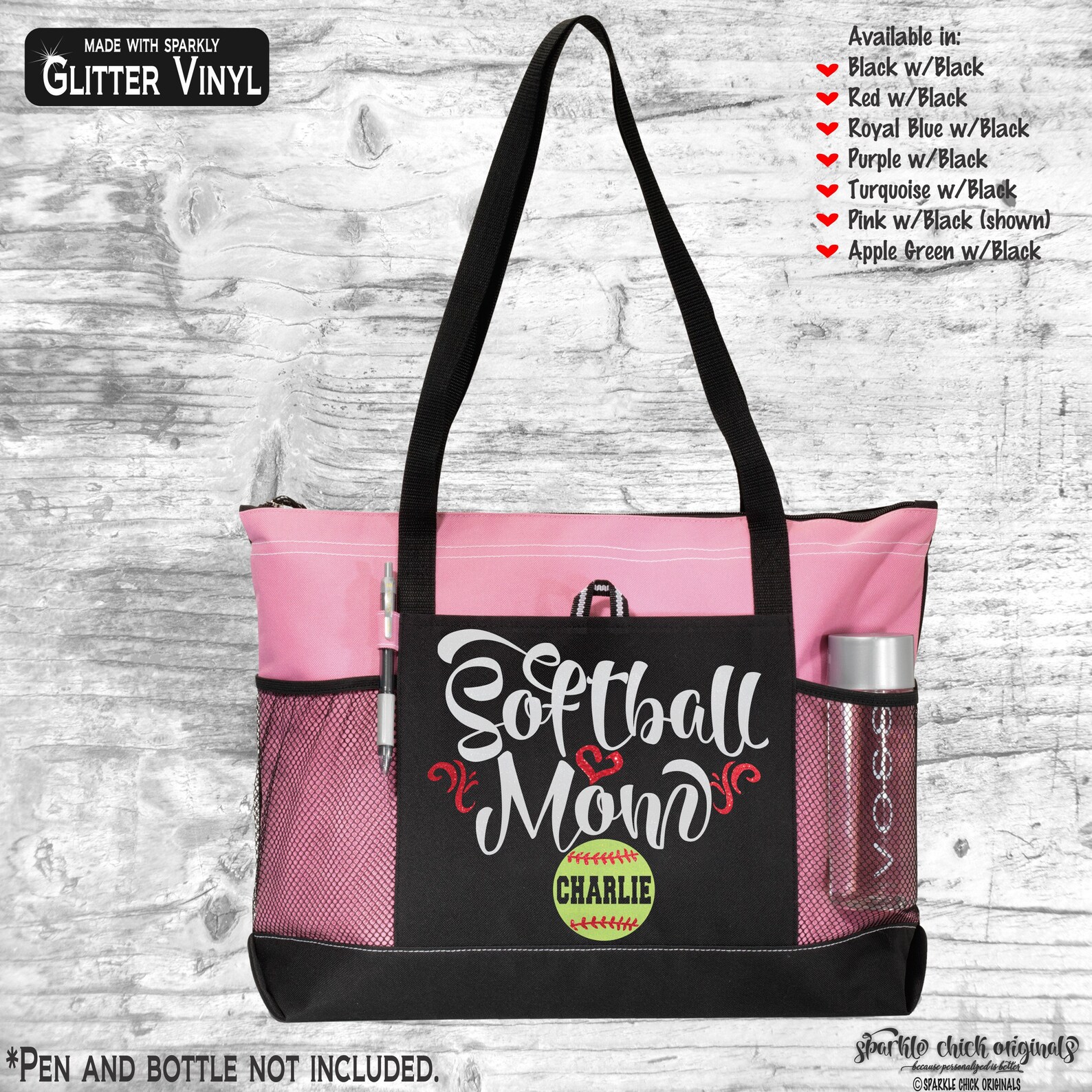 Softball Mom Lightweight Tote Bag Custom Softball Mom Tote | Etsy