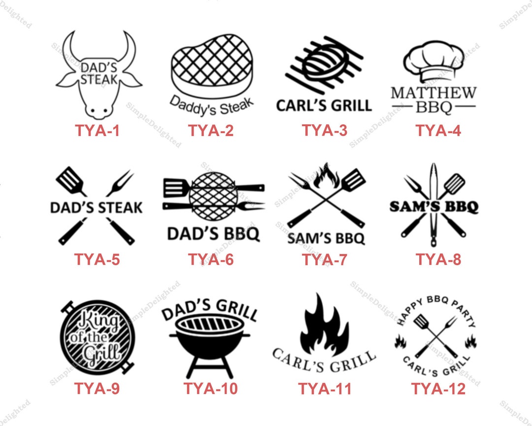 Custom Branding Iron Stamp, Custom BBQ Branding Iron, Iron Stamp for ...