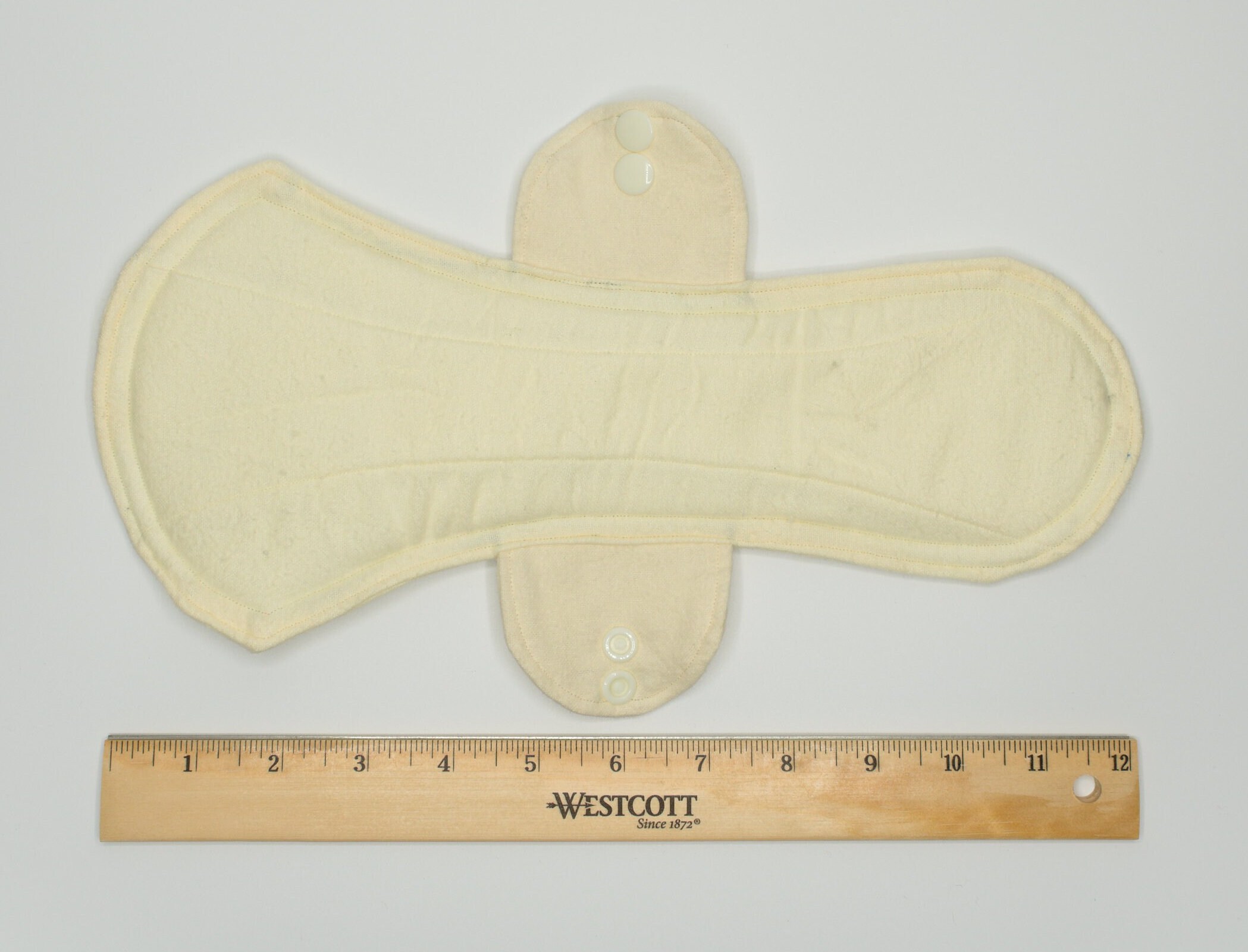 12" Double Layer Incontinence Pad With Enhanced Front Natural - Etsy
