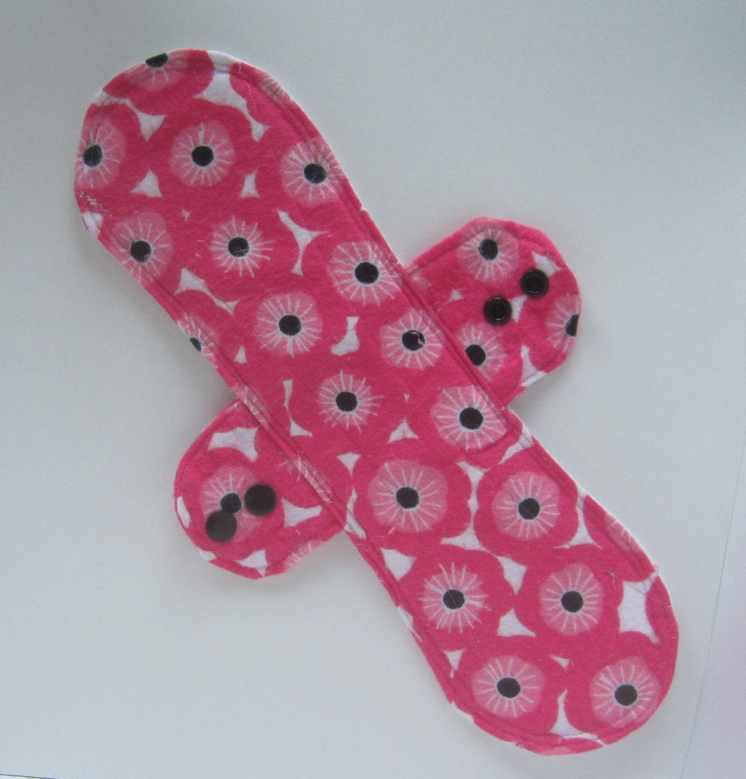 12" Single Layer Incontinence Pad Poppies - Etsy
