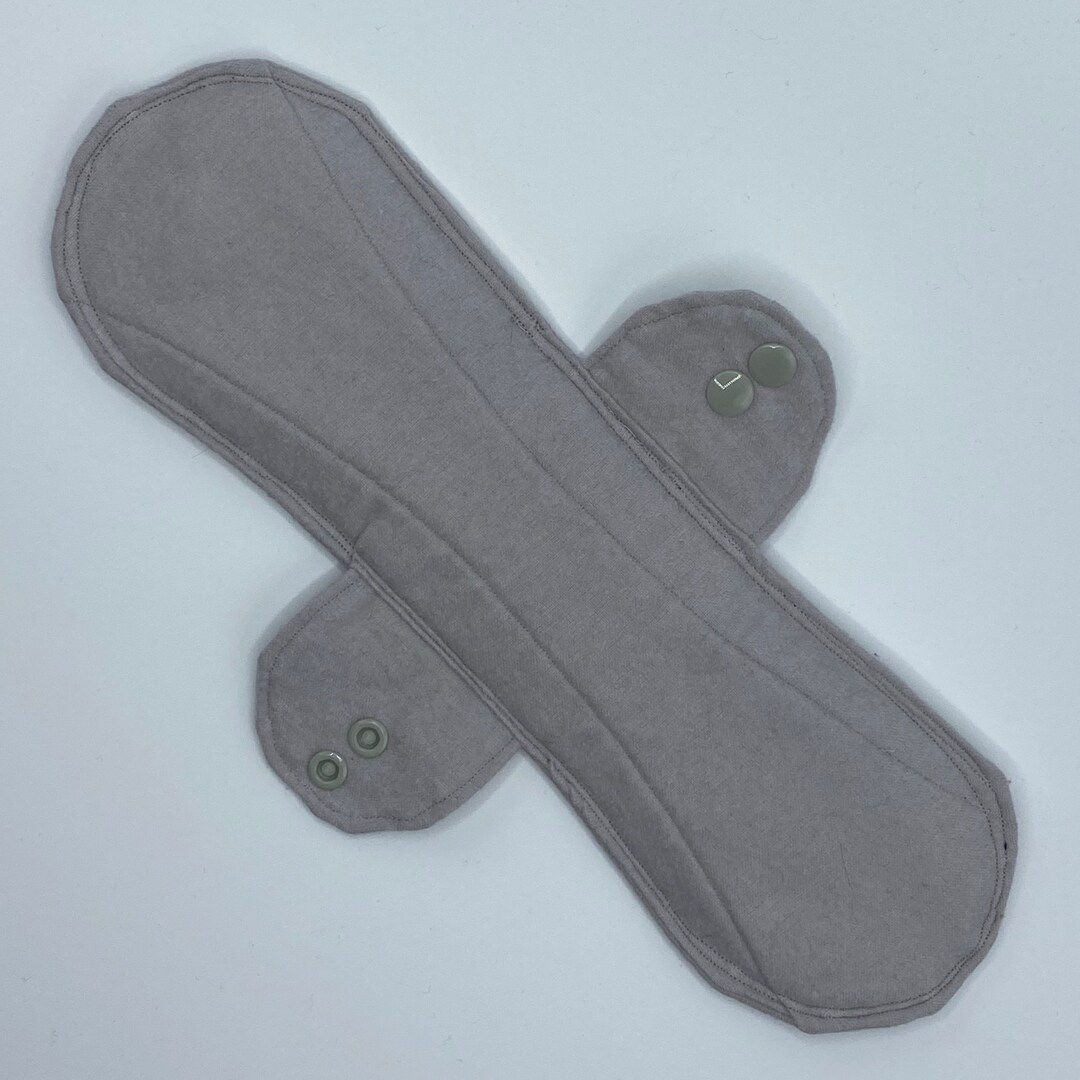 12" Double Layer Incontinence Pad All Pale Gray - Etsy
