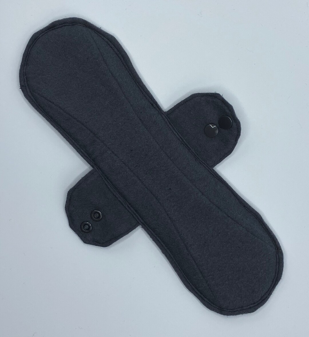 12" Double Layer Incontinence Pad All Medium Gray - Etsy
