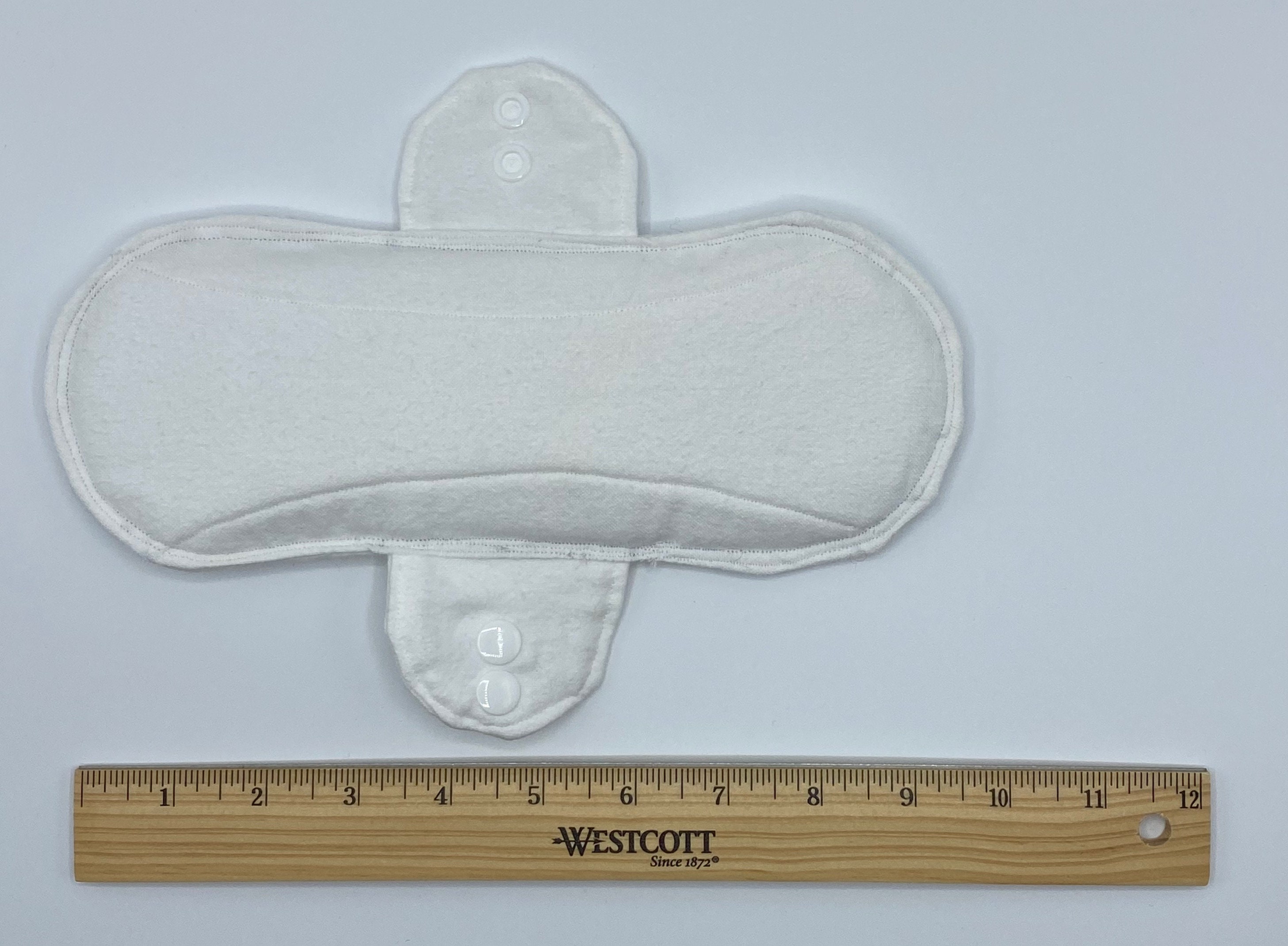 9" Double Layer Incontinence Pad All White - Etsy