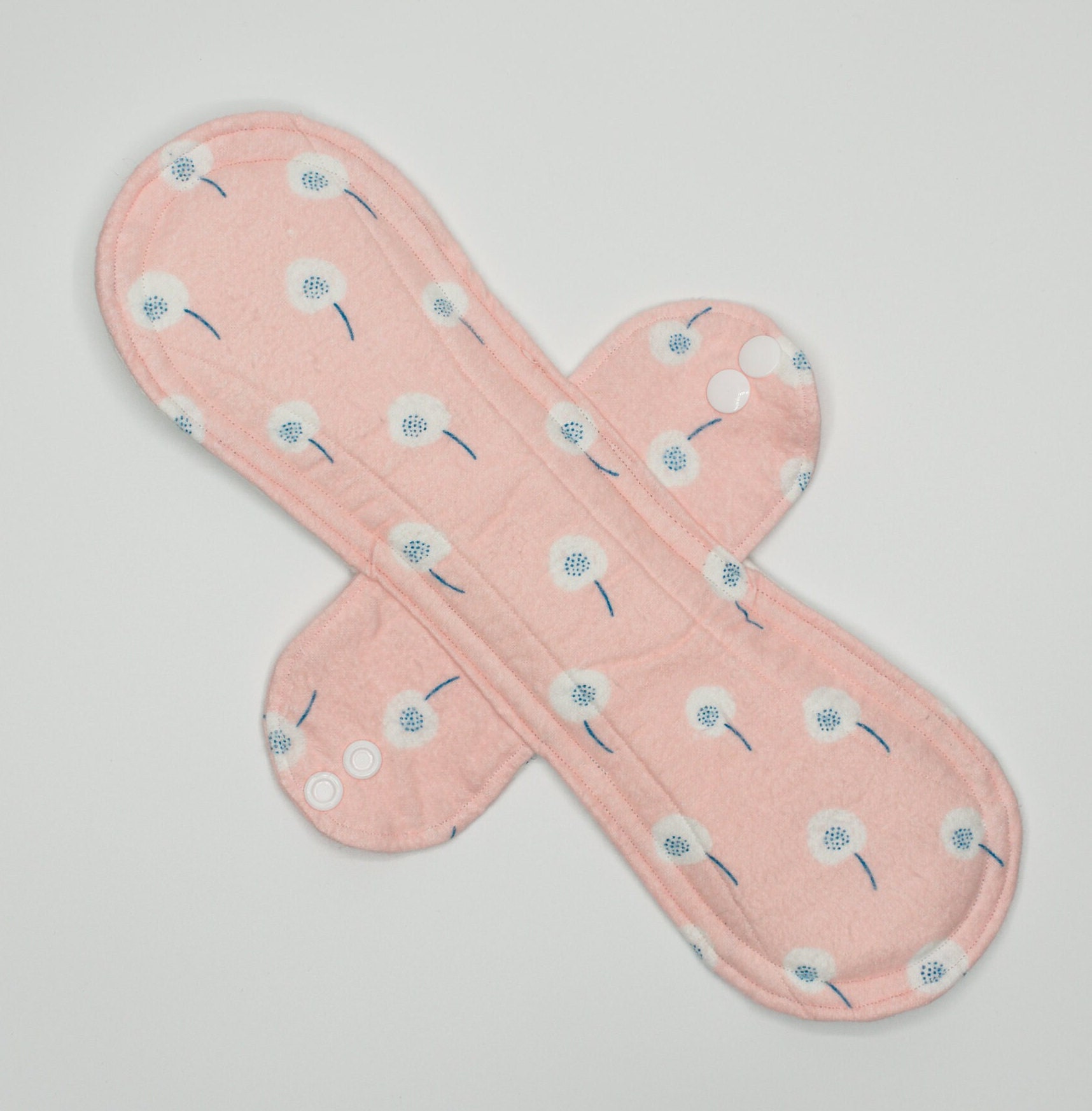 12 Double Layer Incontinence Pad Dandelions on Pink - Etsy