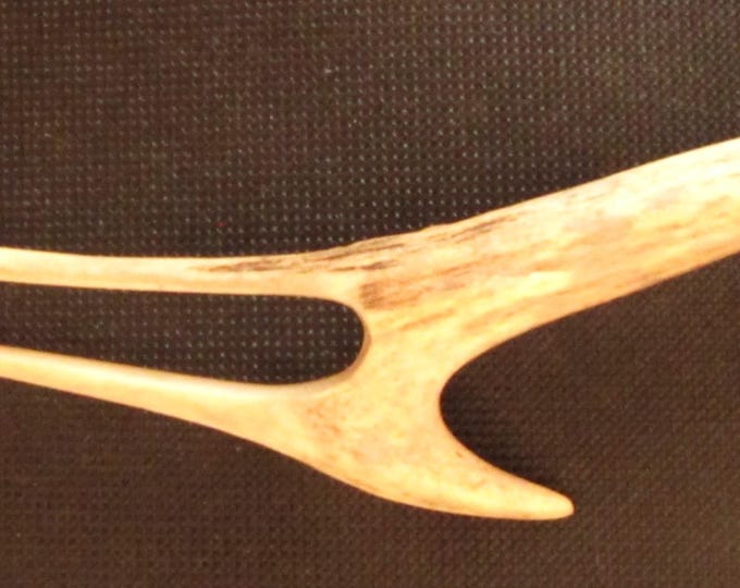 Antler Hair Fork.hair Fork. Antler Hair Stick. Roe Hair Fork. Native ...