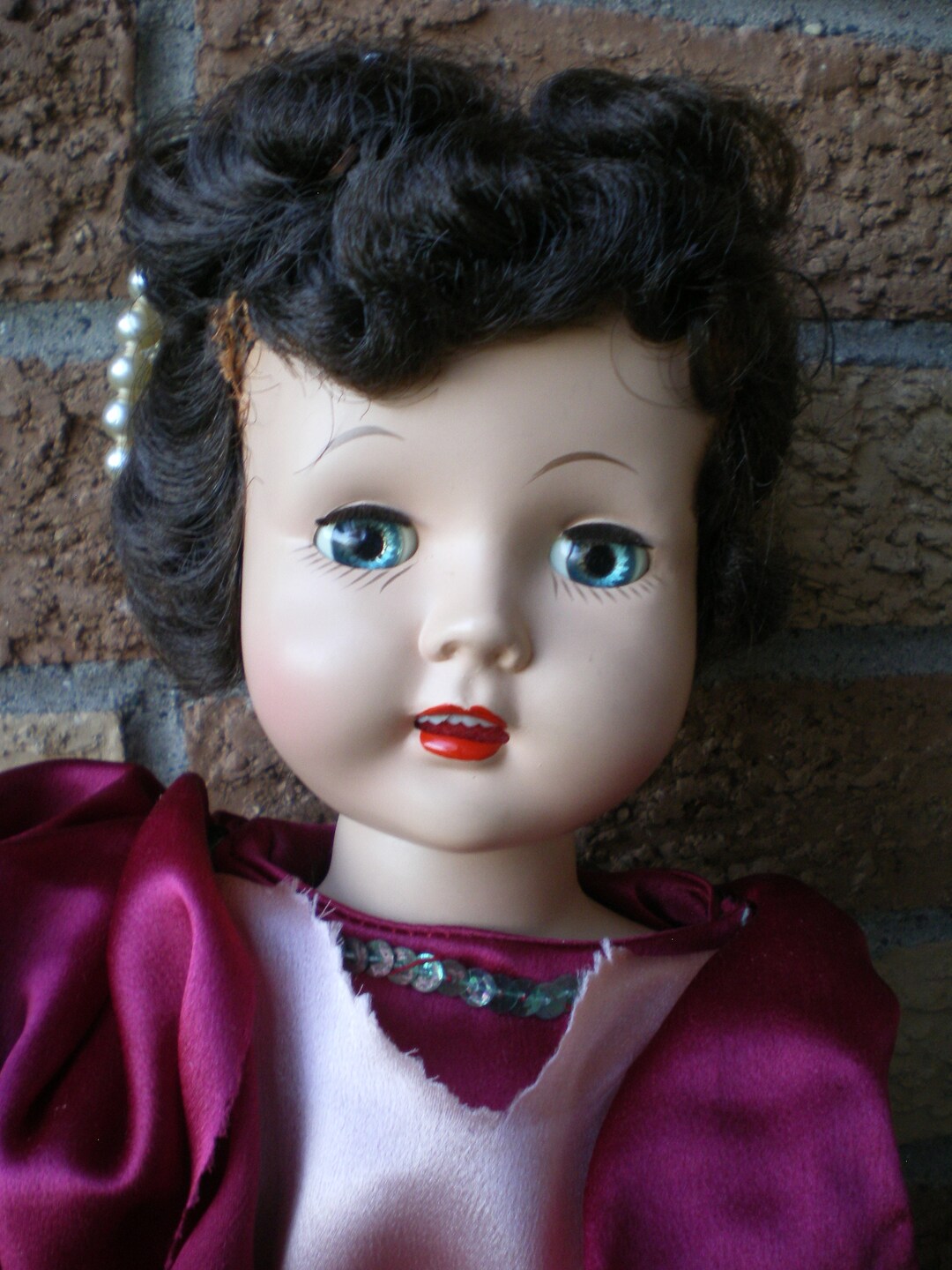 Vintage Roman Lady Doll - Etsy UK