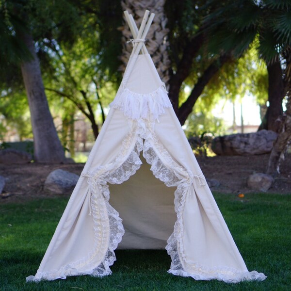 Lace Teepee - Etsy