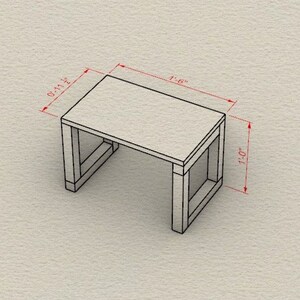 DIY Plant Stand Plan: Easy Coffee Table Guide (PDF Download) - Etsy