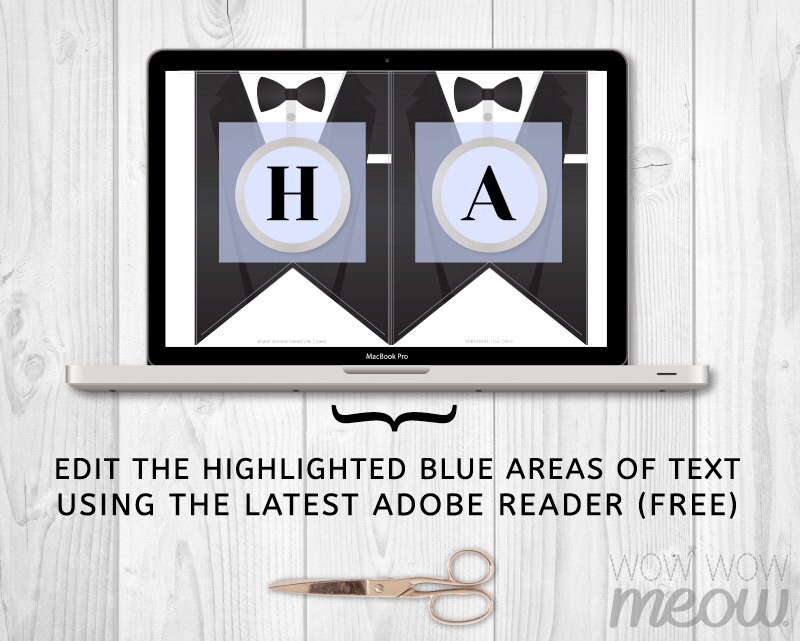 Secret Agent Spy Party Banner INSTANT DOWNLOAD Tuxedo Suit - Etsy UK