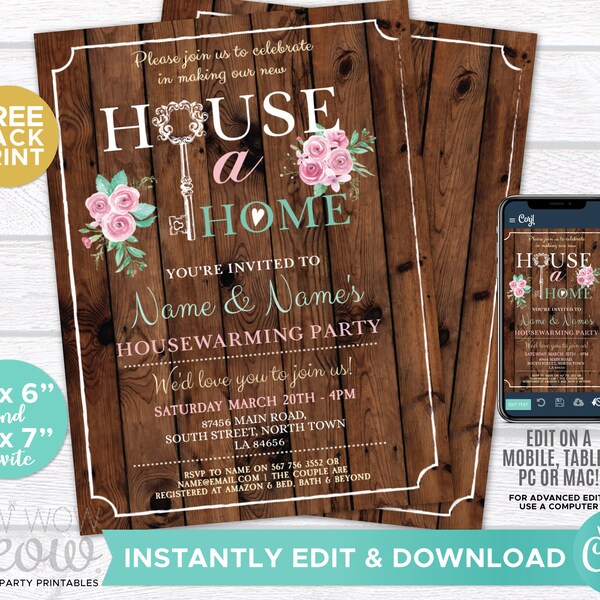 Rustic Housewarming - Etsy