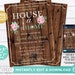 Rustic Housewarming Invitations New House Invites Home Sweet Couples ...