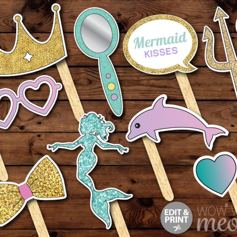 Mermaid Photo Prop - Etsy