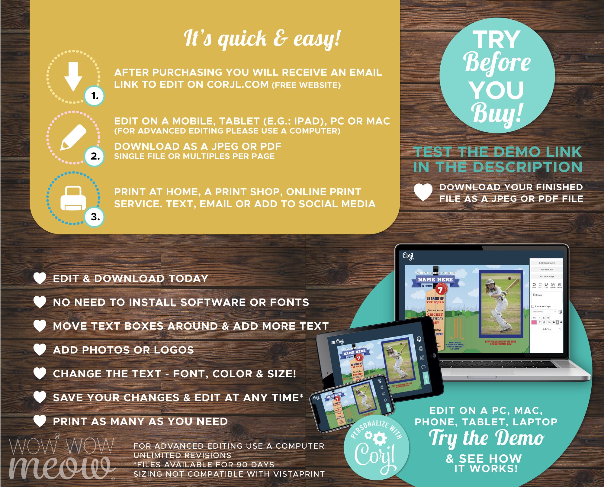 Cricket Bat Invitation Sports Party Birthday Invite Photo Boys - Etsy UK