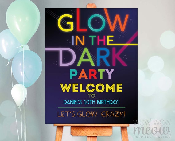 Glow In The Dark Poster Board