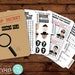 Secret Agent Spy Activity Games File Booklet Editable INSTANT DOWNLOAD ...