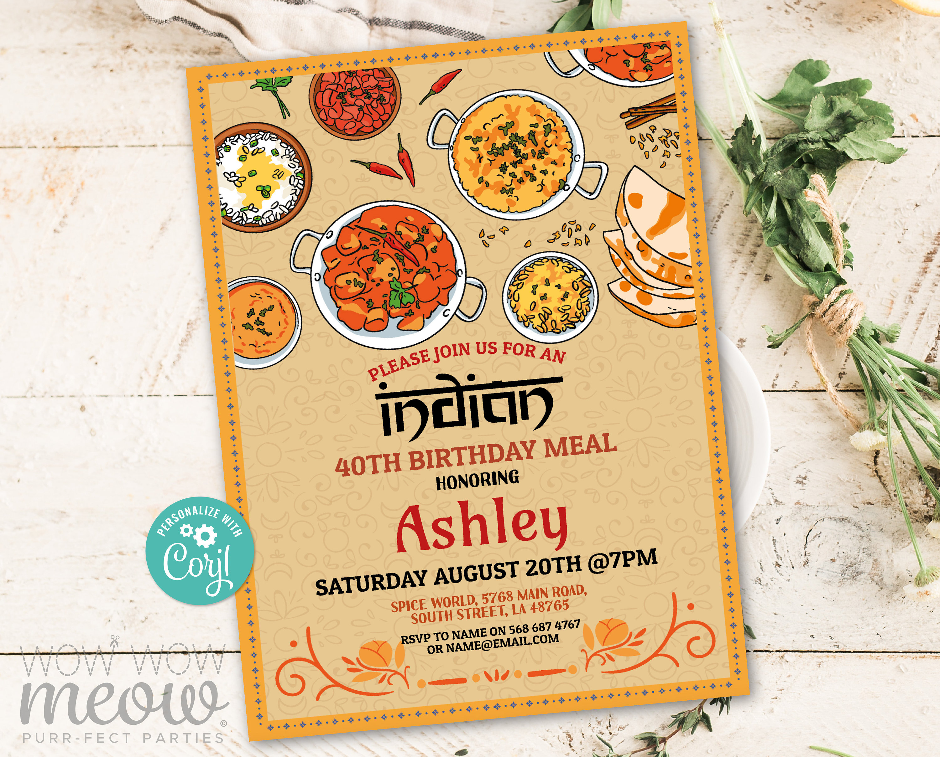 India Theme Party Invitations Free And Customizable Indian Templates