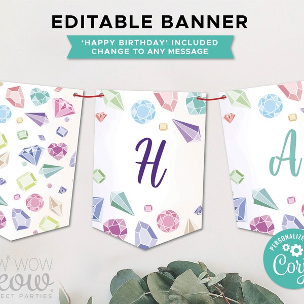 Crystal Gems Flag - Etsy