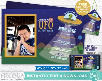 Area 51 Invitation - Etsy