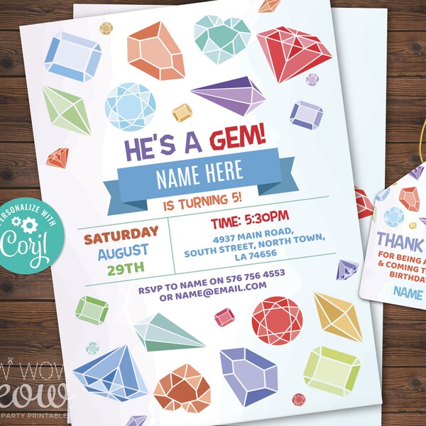 Geologist Birthday Party - Etsy