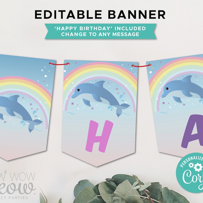 Dolphin Pool Party - Etsy
