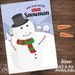 Pin the Nose on the Snowman Game Christmas Festive Printable INSTANT ...