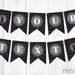 Secret Agent Spy Party Banner INSTANT DOWNLOAD Tuxedo Suit Black Tie ...
