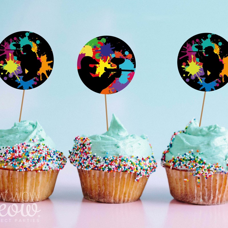 Paintball Cake - Etsy