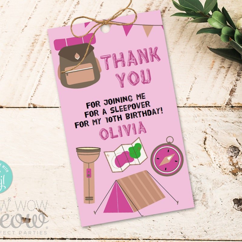 Camping Thank You - Etsy