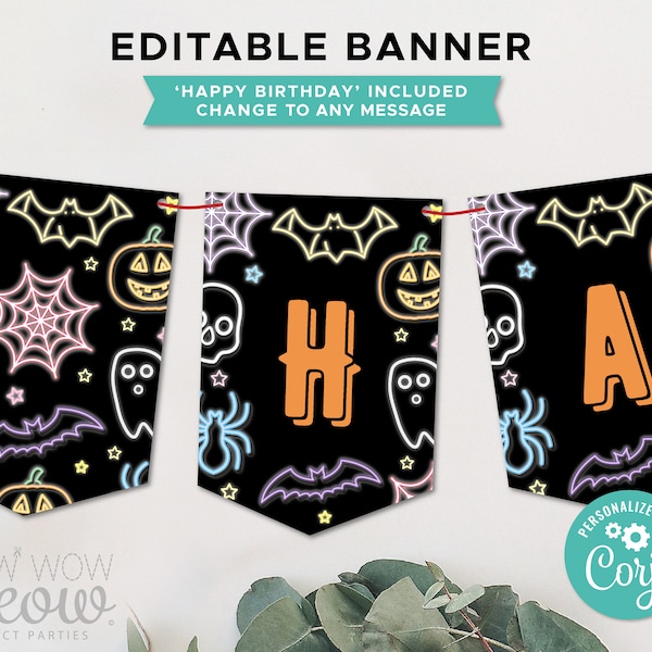 Halloween Bunting - Etsy