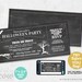 Halloween Invitations Gothic Party Invite Printable Ticket INSTANT ...