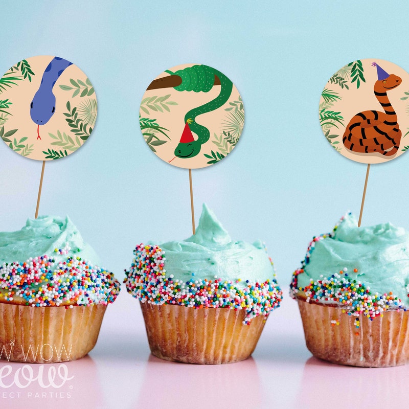 Reptile Cupcake - Etsy