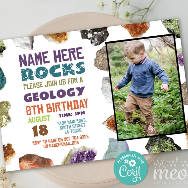 Geode Birthday Party - Etsy