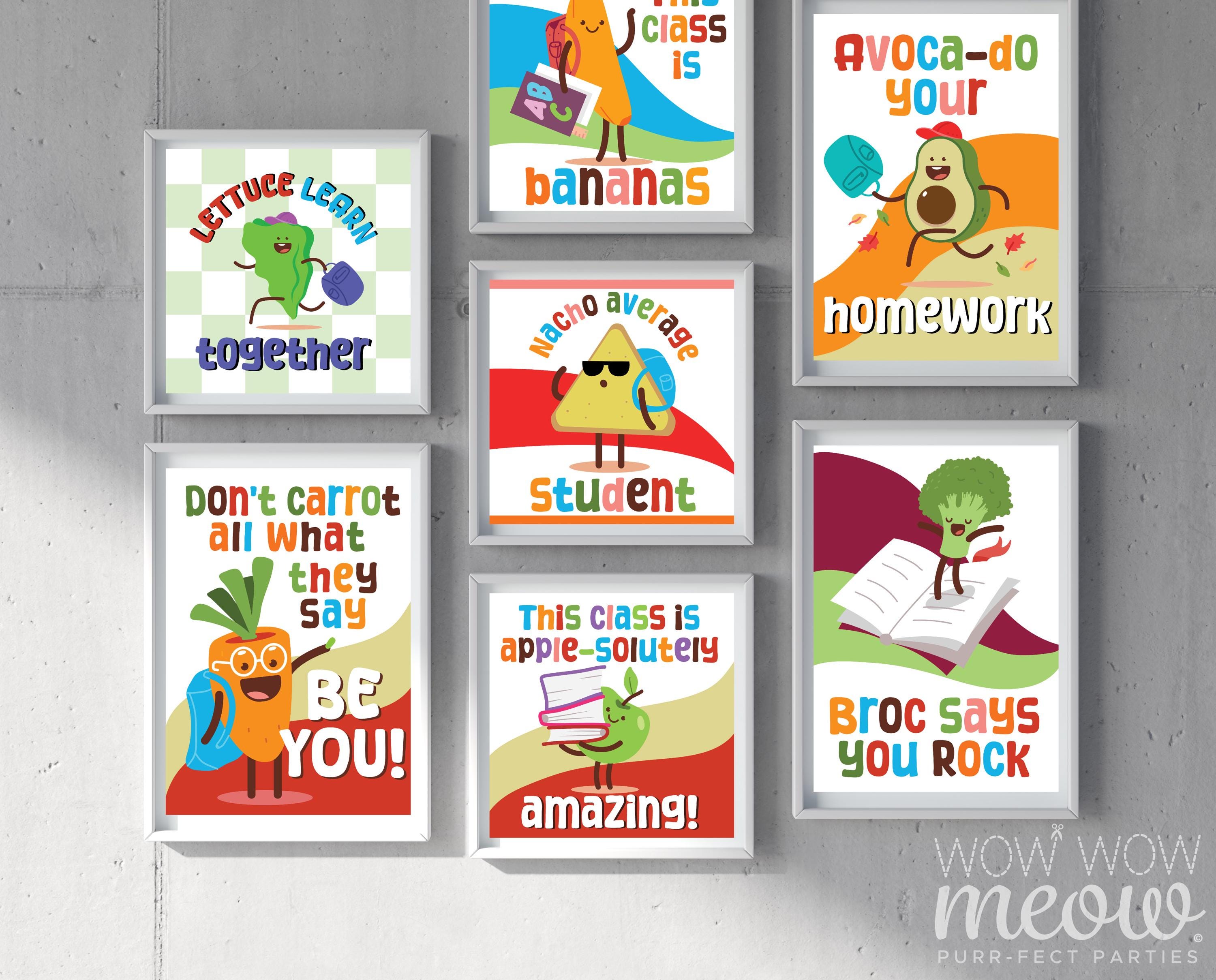 Positive Classroom Posters | Teacher Decorative Wall Decor | Growth ...