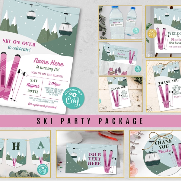 Ski Party - Etsy