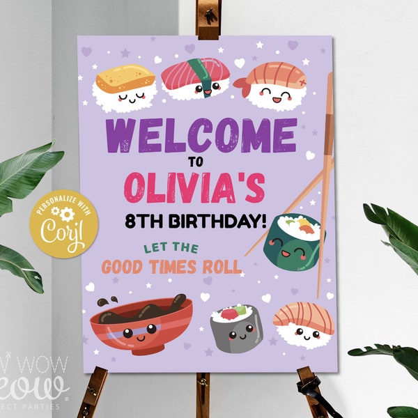 Sushi Poster - Etsy