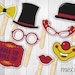 55 Piece Circus Carnival Photo Props INSTANT DOWNLOAD Editable Clown ...